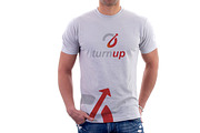 Turn Up Logo, an Illustration by dklipi