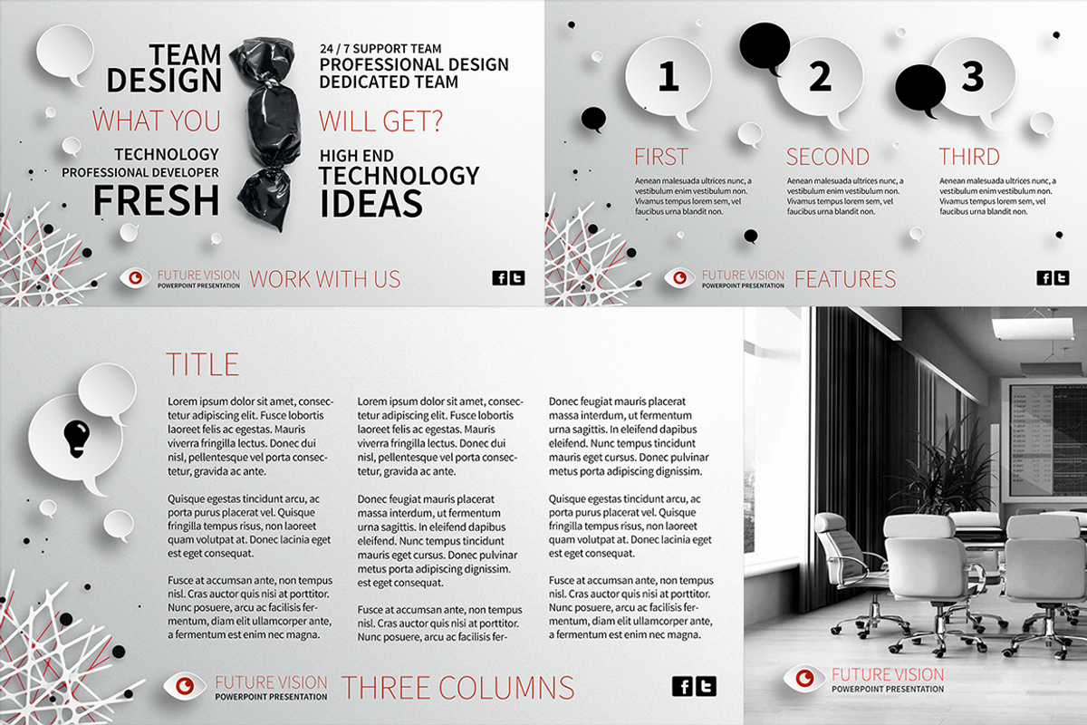 Future Vision Powerpoint Template, a Presentation Template by ...