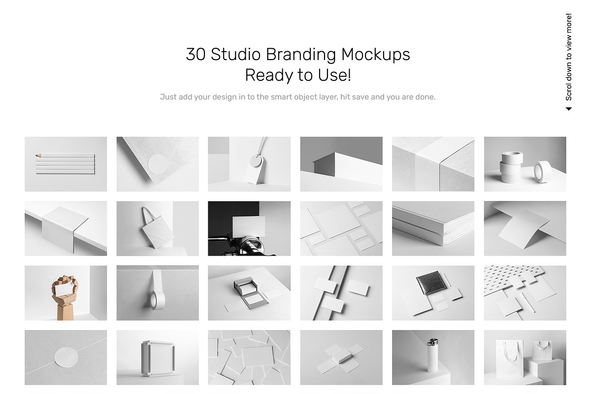 Studio Branding Mockups, a Product Mockup by Mr.Mockup™