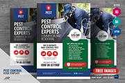 Pest Control Flyer, a Flyer Template by PSDPixel