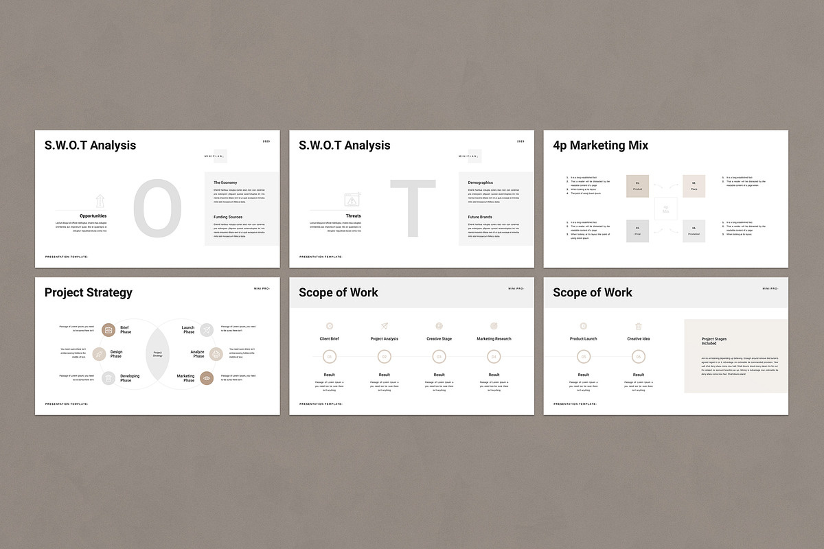 Project Proposal Presentation Layout, a Presentation Template by ...