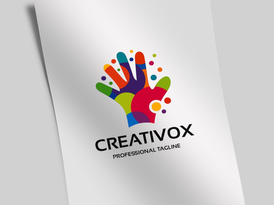 Creative Hand Logo, a Branding & Logo Template by Design_Planet