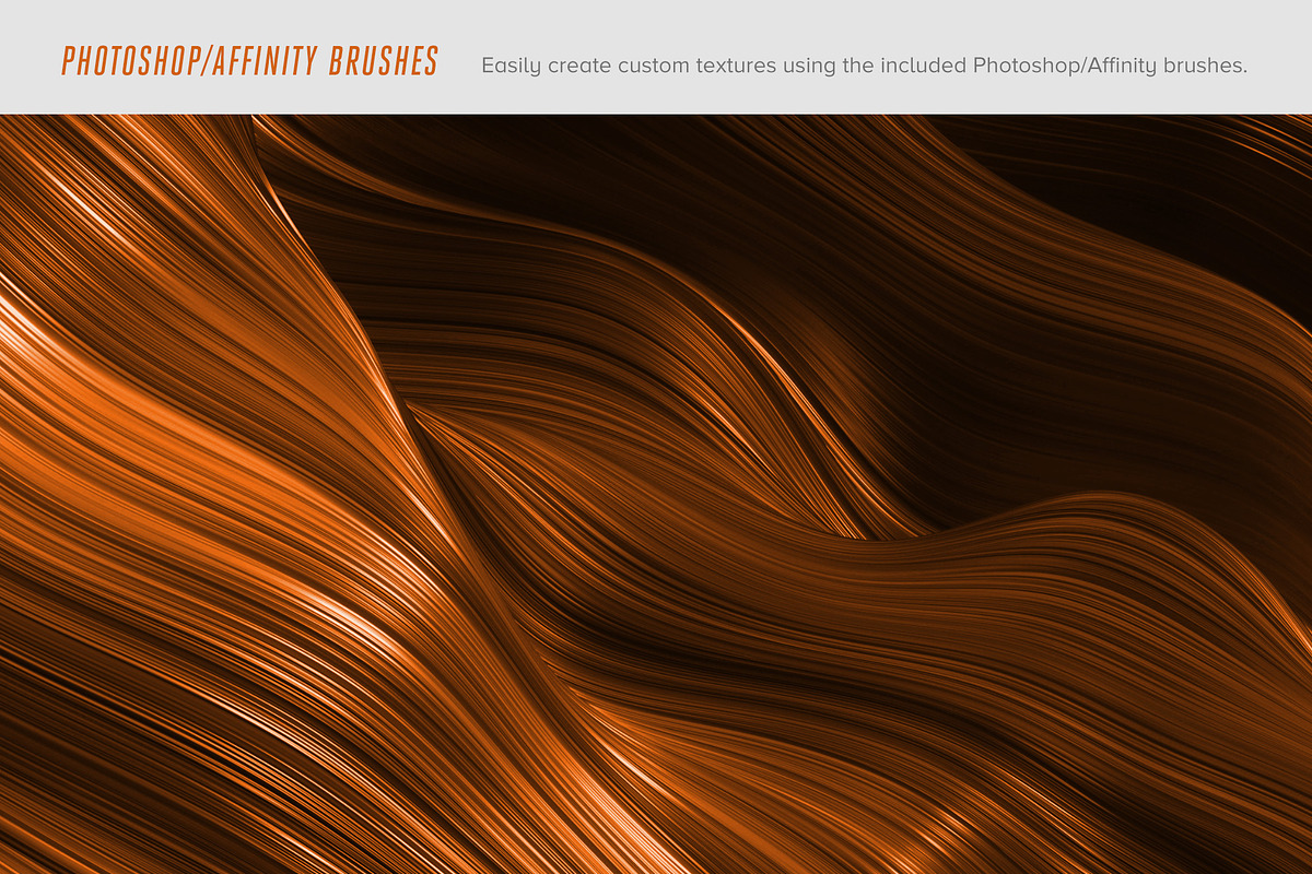 Sweep: Glossy Cascading Textures, a Texture Graphic by Chroma Supply