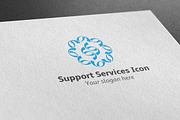 Support Services Icon Logo, a Branding & Logo Template by BdThemes