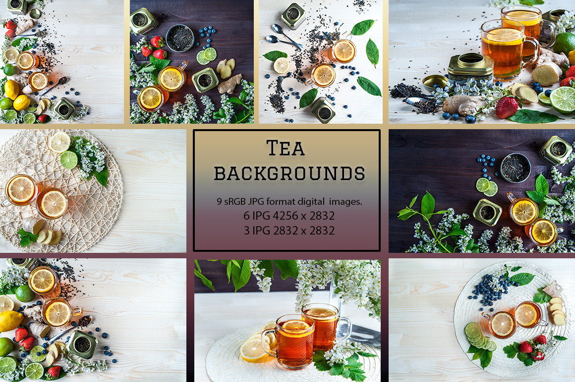 Tea Backgrounds 9 images, a Food & Drink Photo by WildStrawberry Magic ...
