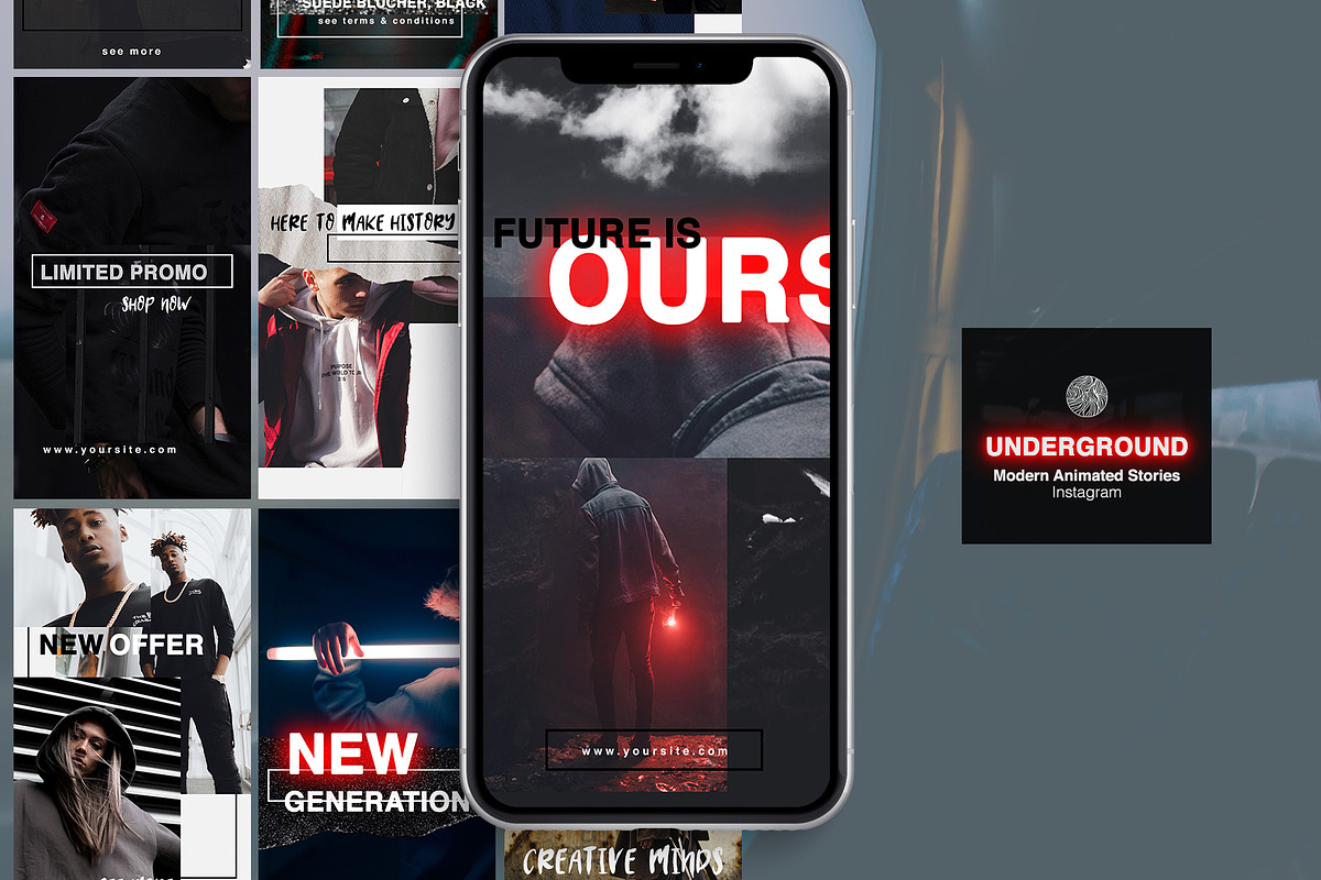 Animated Stories Templates, a Social Media Template by Convallis ...