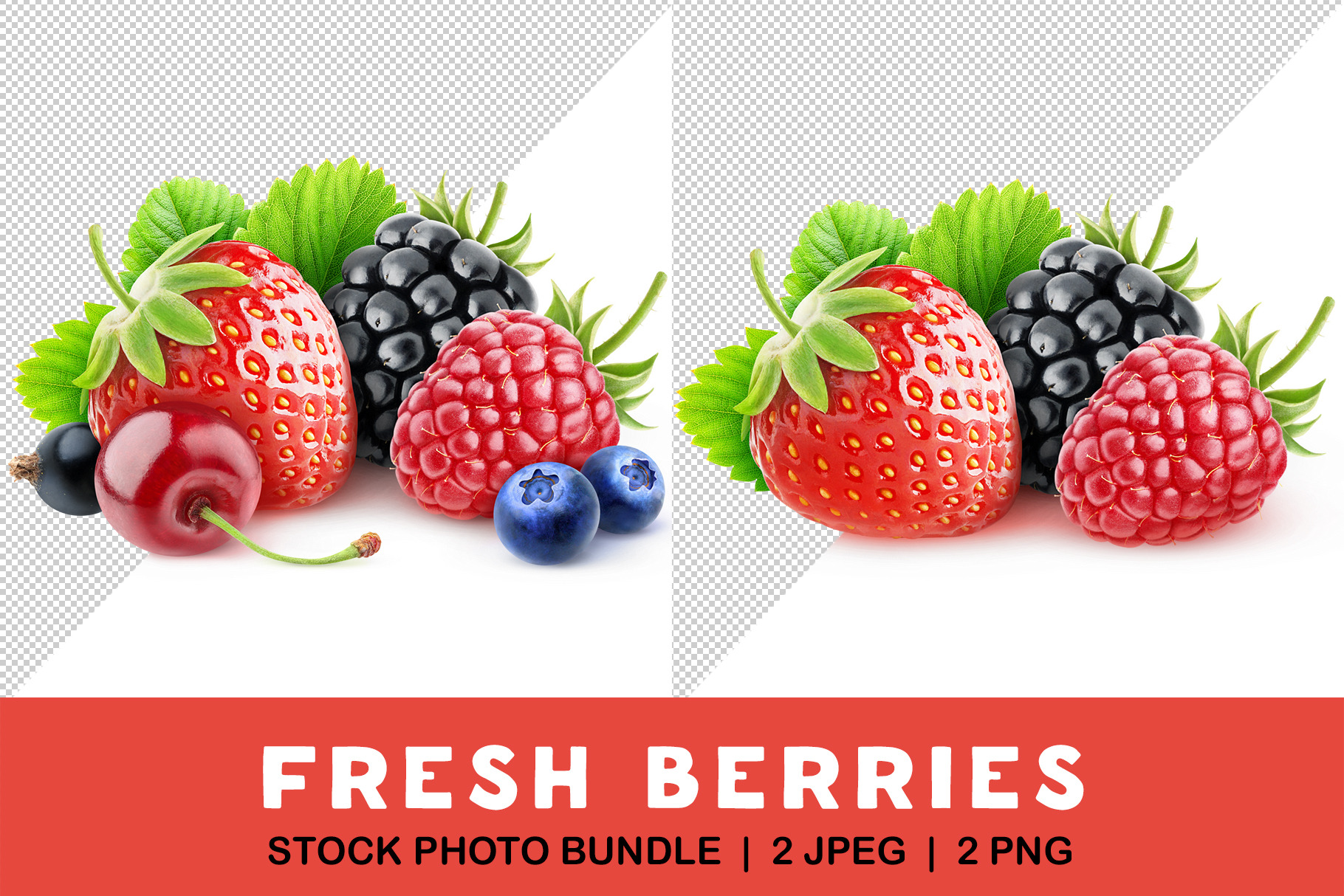 Fresh berries, an Object Graphic by Fruits+Veggies
