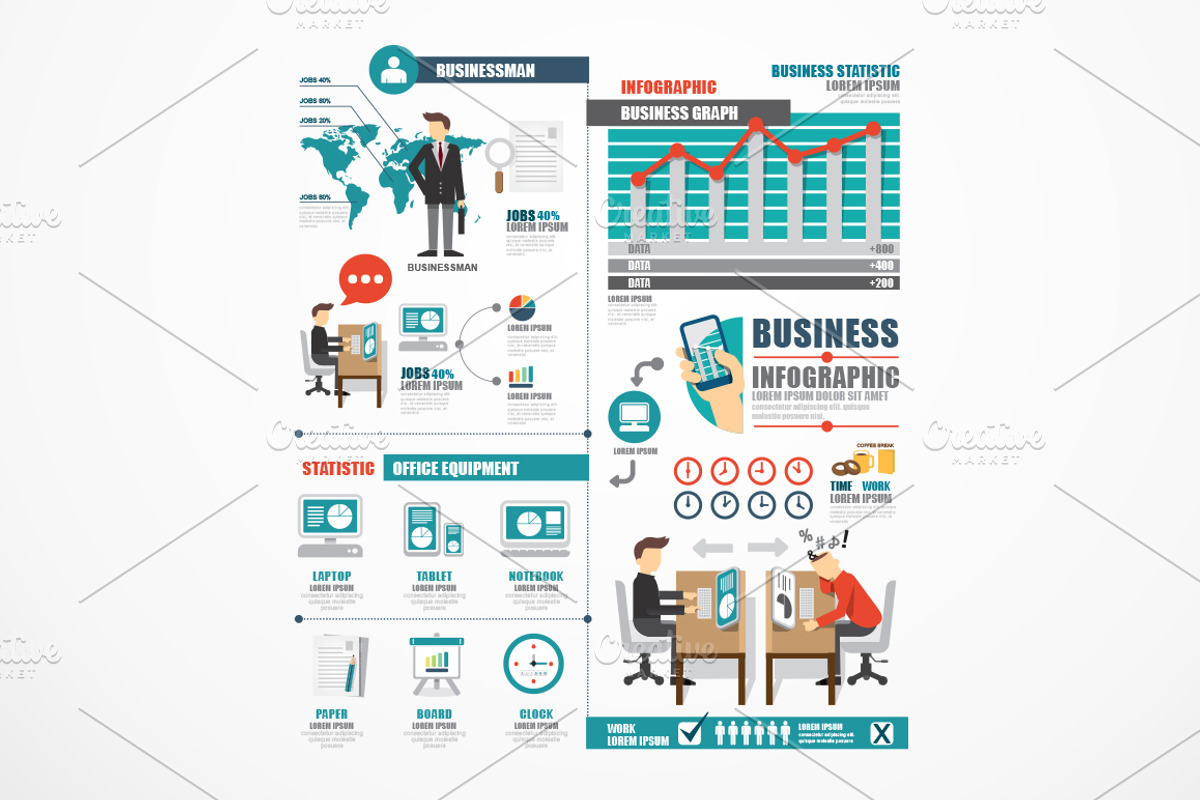 Business world job template design, a Presentation Template by Feelplus ...
