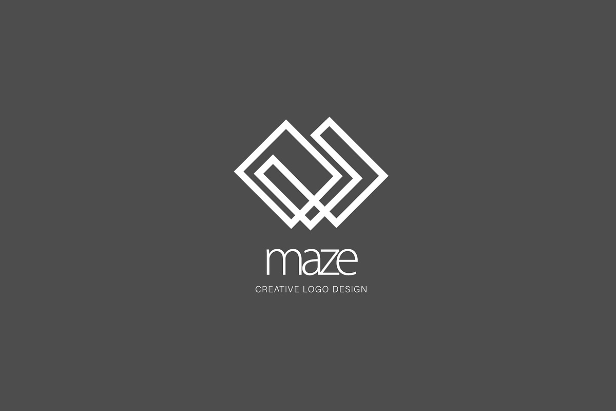 maze logo | Creative Market