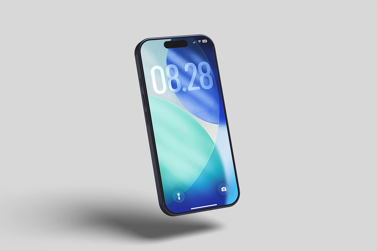 Premium iPhone 17 pro Mockup, an iPhone Mockup by seramoe