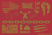 Crossfit Pack 2 | Vector, a Texture Illustration by HMX23