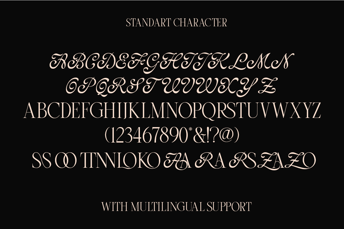 Grimlins Mixed Display Font, a Serif Font by Letterhend Studio