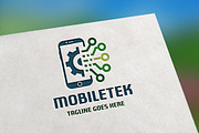 Mobiletek Logo | Branding & Logo Templates ~ Creative Market