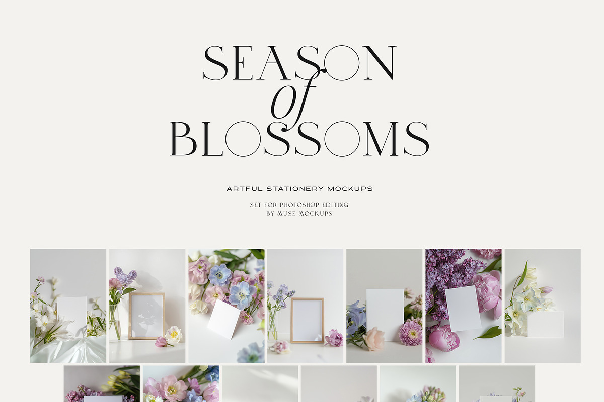 Season Of Blossoms - Spring Mockups