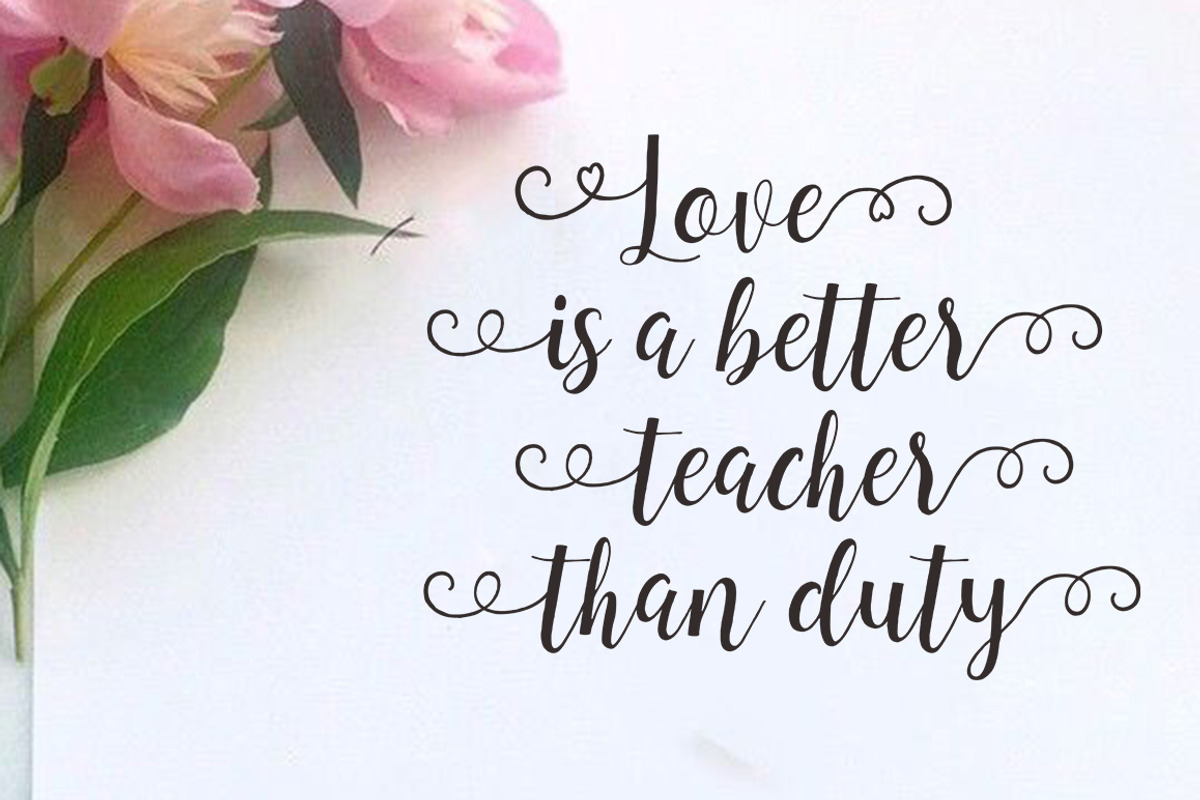 Malika Script, a Script Font by Encolab