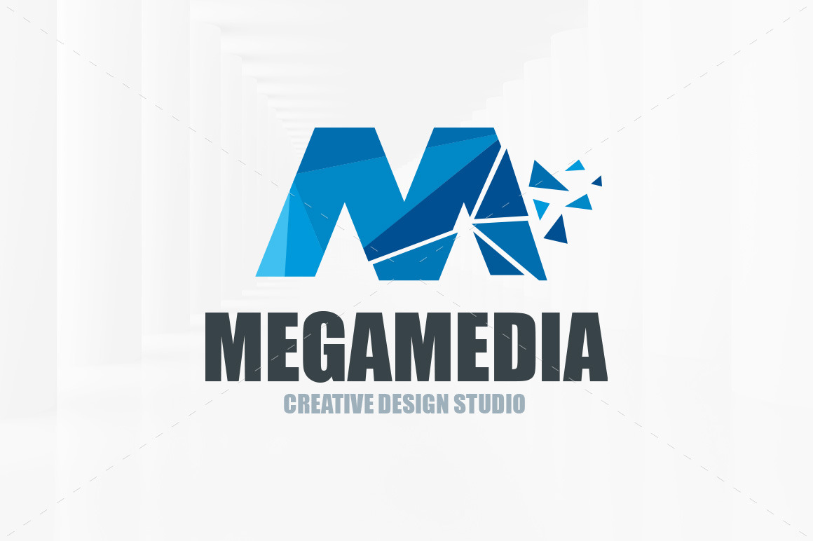 Mega Media - Letter M Logo, a Branding & Logo Template by LOGOMAGINE