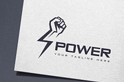 Power Logo, a Branding & Logo Template by IKarGraphics