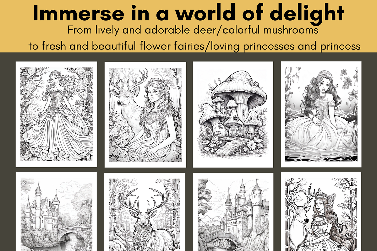 Enchanted Forest Coloring Pages