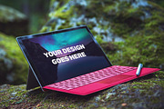 Microsoft Surface Mock-up #2, a Product Mockup by Thihon