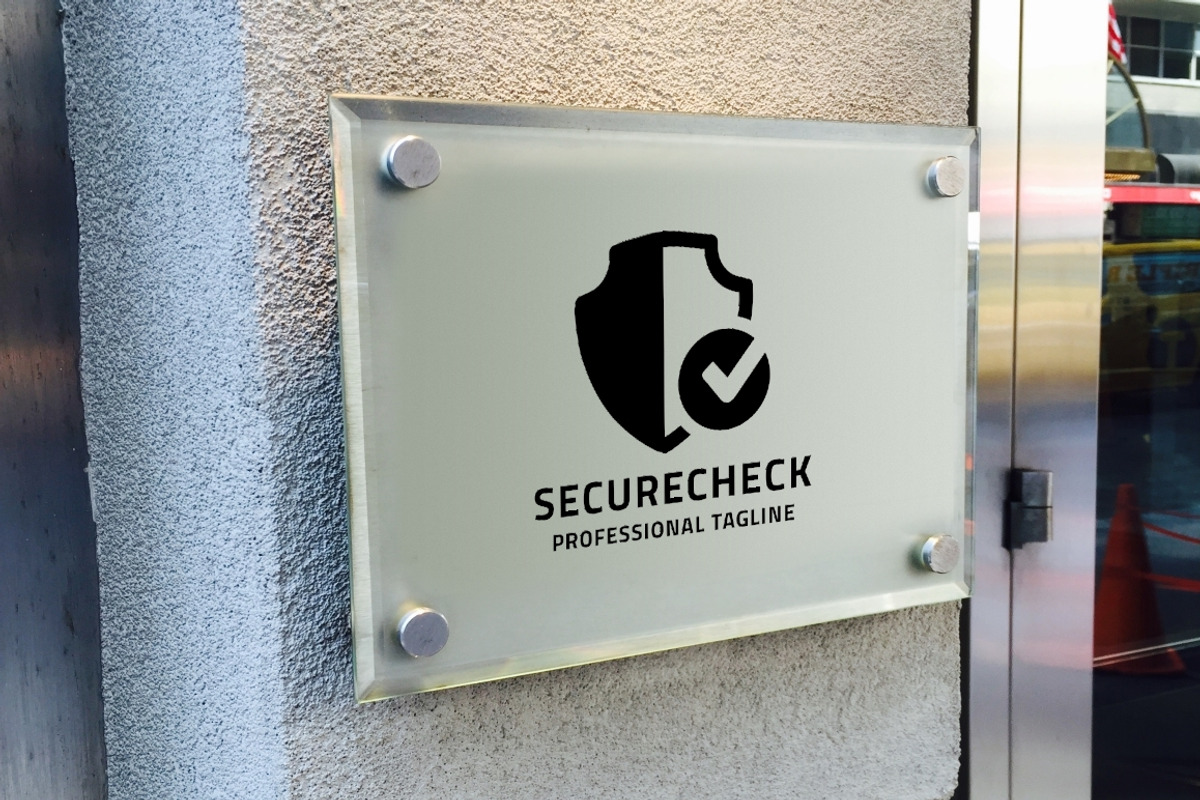 Secure Check Logo, a Branding & Logo Template by Design_Planet