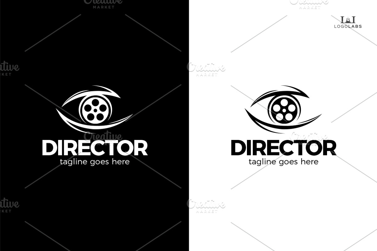 Director - Film Logo, a Branding & Logo Template by LogoLabs