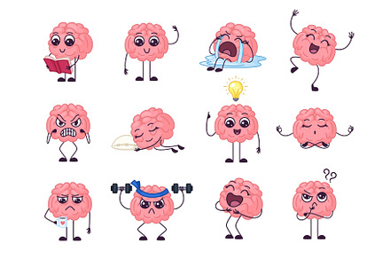 Biology evolution of homo sapiens. Vector characters in cartoon style ...