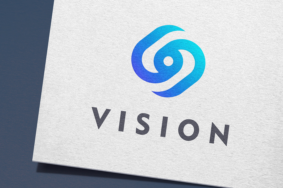 Vision Logo, a Branding & Logo Template by IKarGraphics
