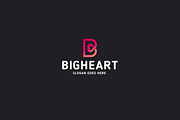 Big Heart • Letter B Logo Template, a Branding & Logo Template by Rudy ...