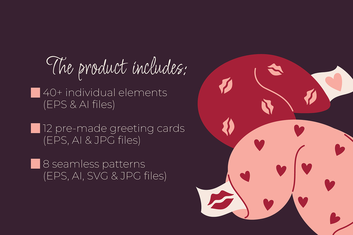 Valentines Clipart, Cards & Patterns