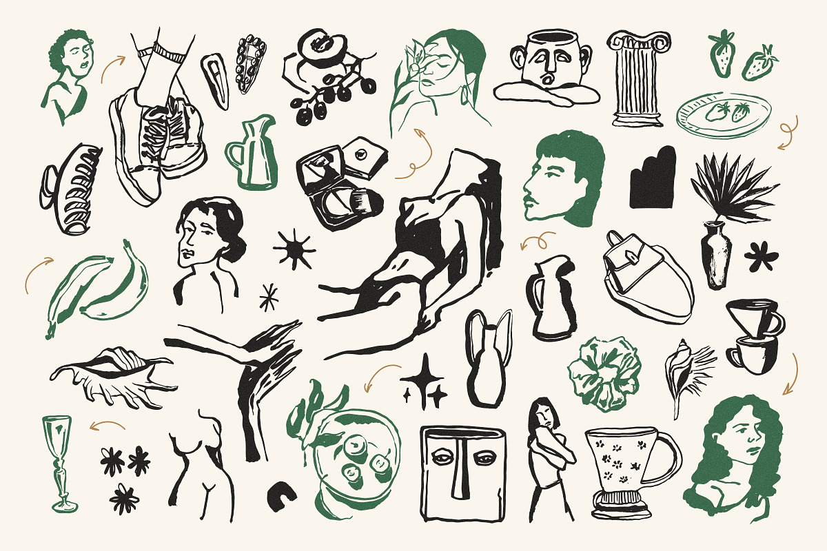 Modern Art Illustrations