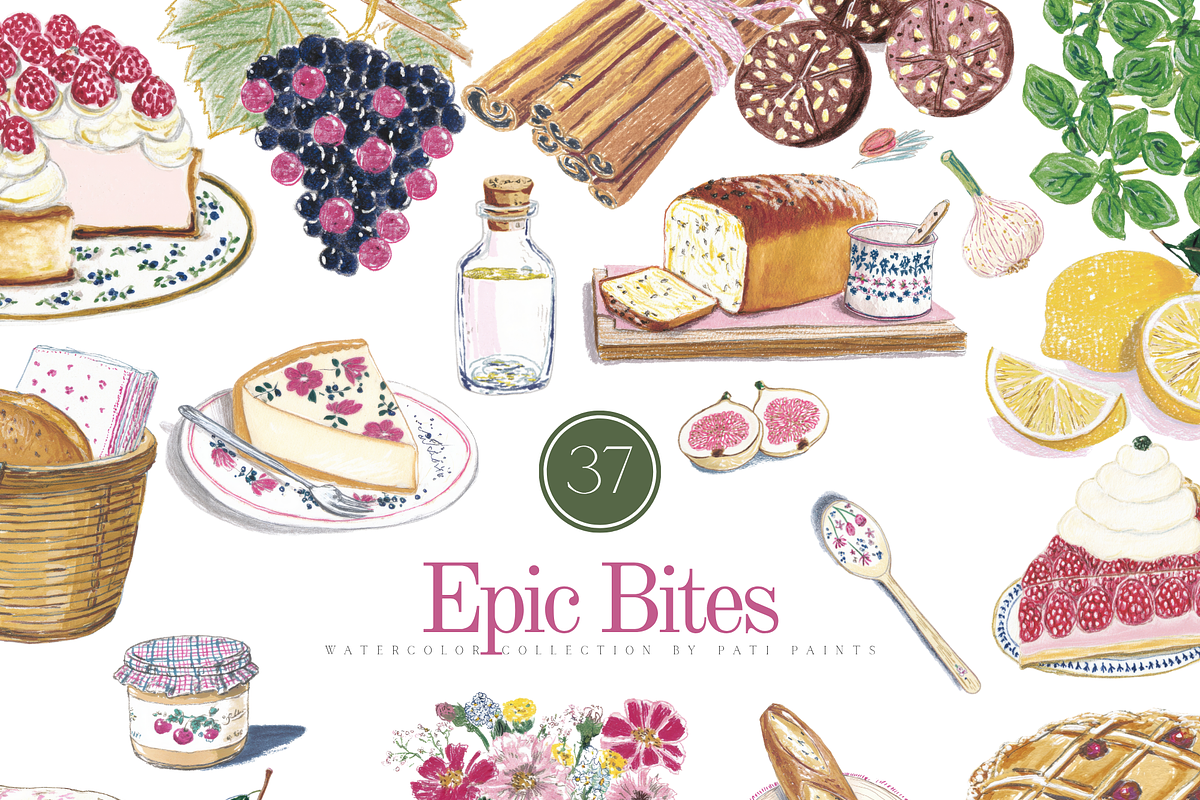 Food Clipart Bundle