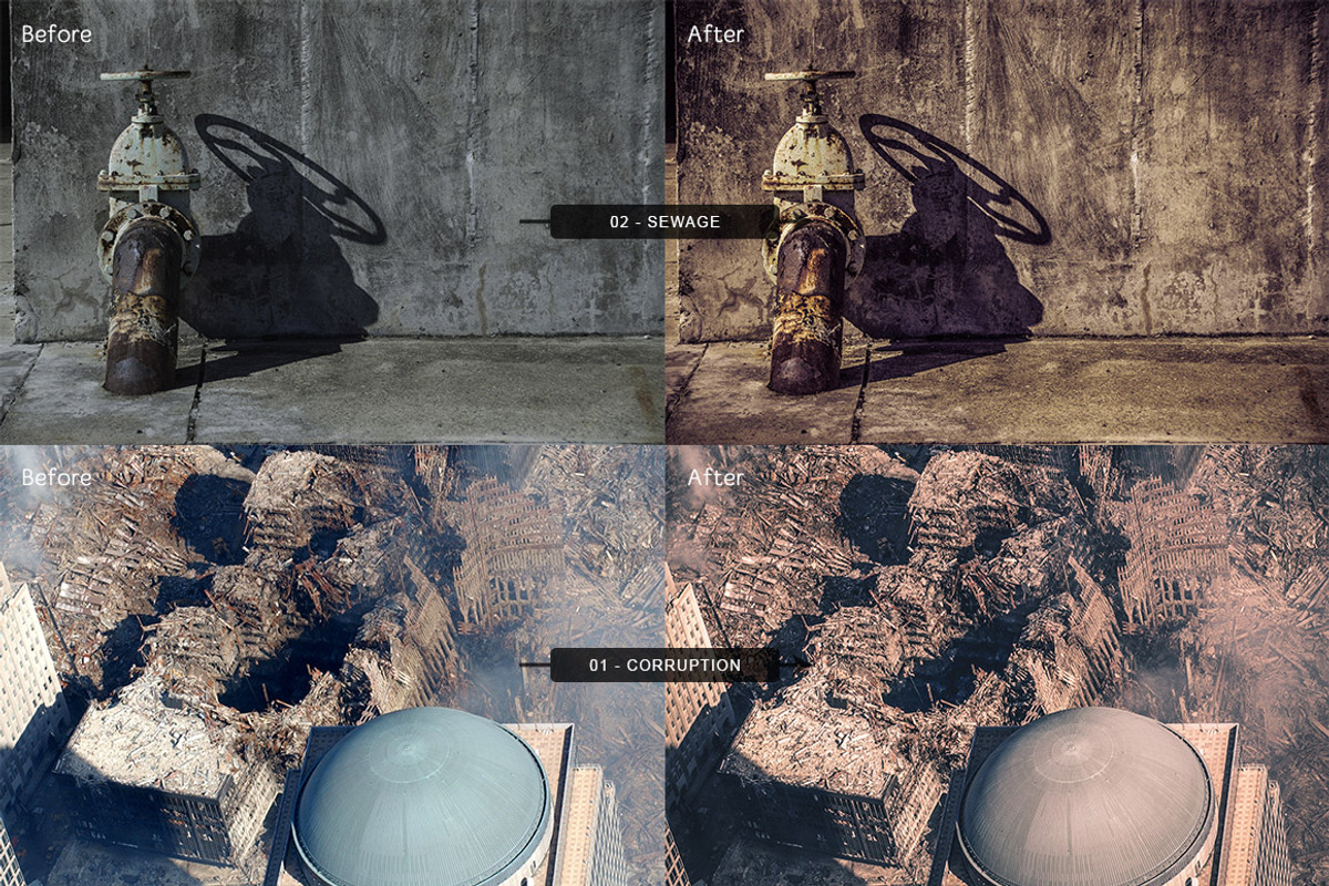 The Apocalypse Lightroom Presets, a Preset Add-On by Design Panoply