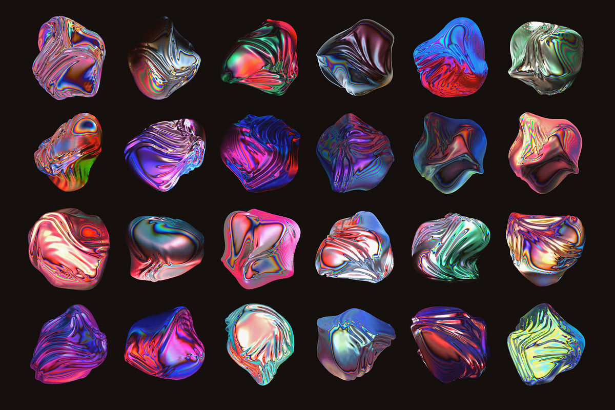 Illusion 8K: Optical Textures, an Object Graphic by RuleByArt