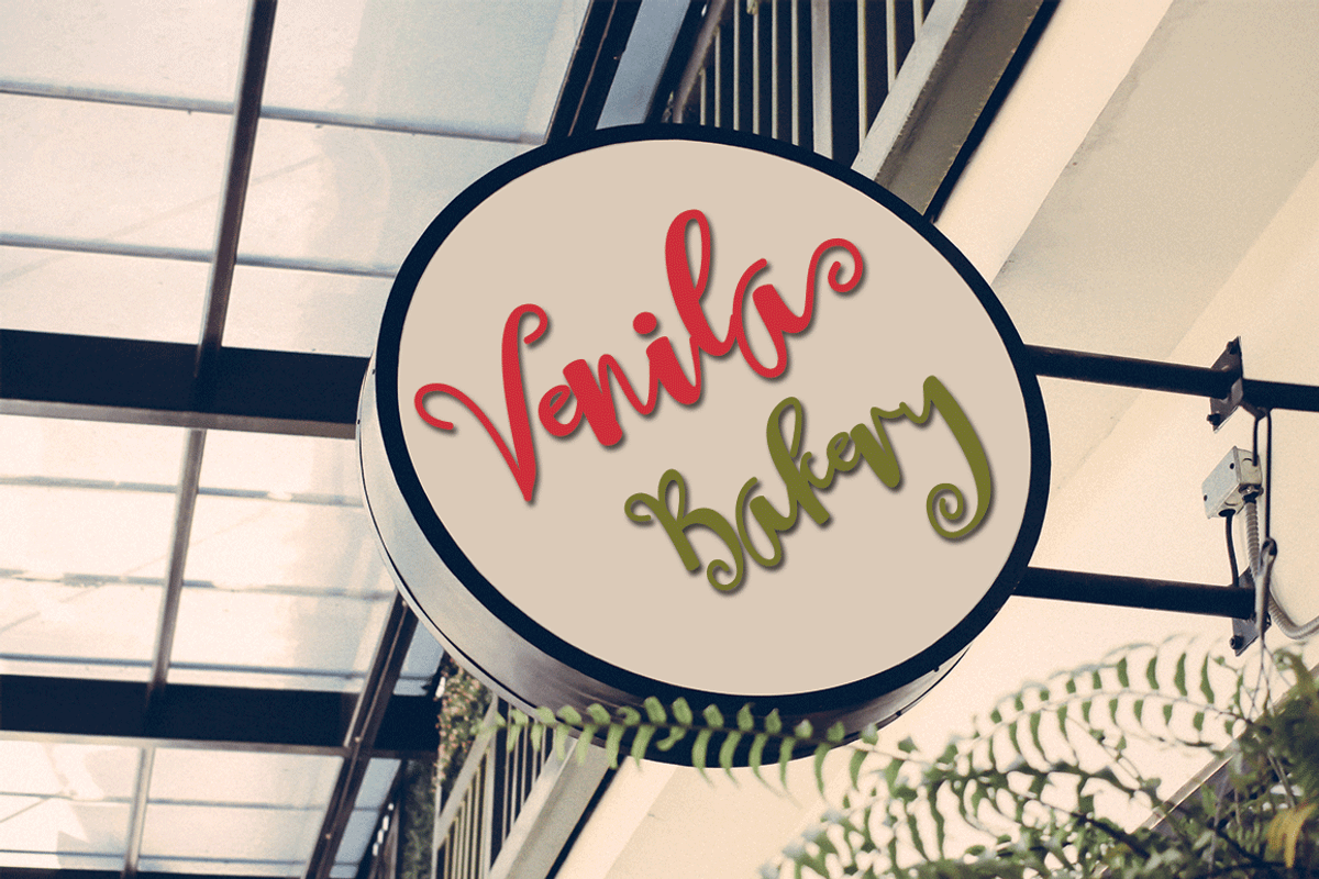 Sheyna, a Script Font by Letter-P