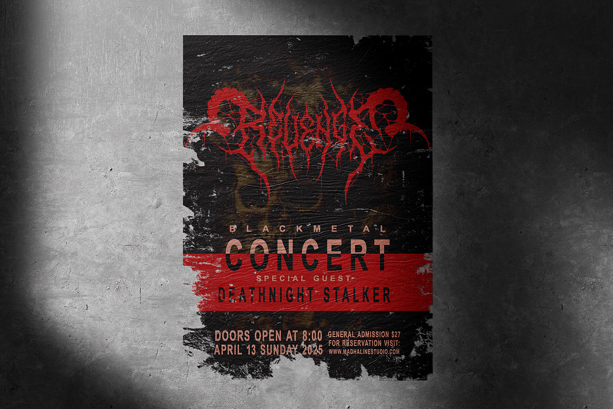 Revenge | Black Metal Font Vol. 9