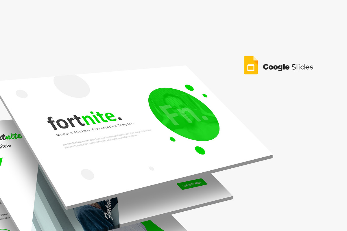 Fortnite - Google Slides Template, a Presentation Template by AQR Studio