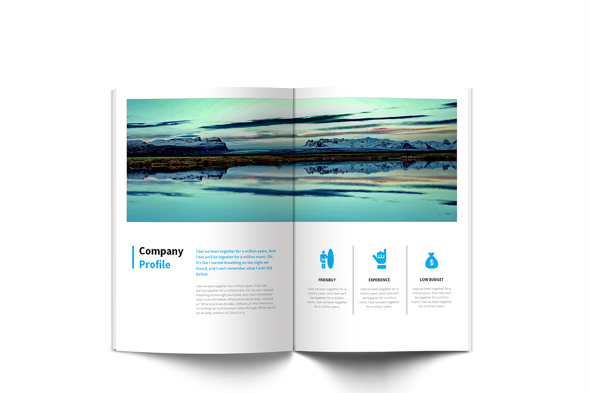 High Wave - Surfing A4 Brochure, a Brochure Template by Incools Stokie