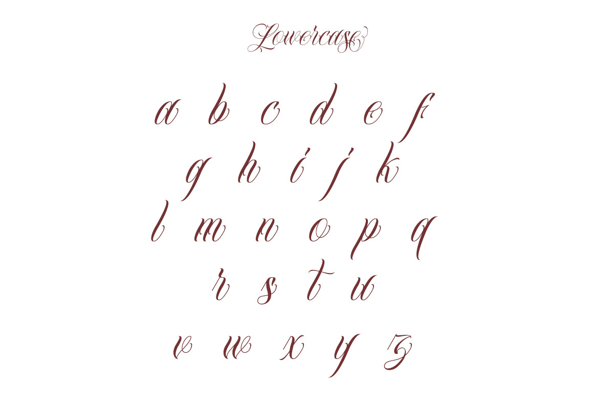 Fearless | Tattoo Font, a Script Font by Muntab_Art