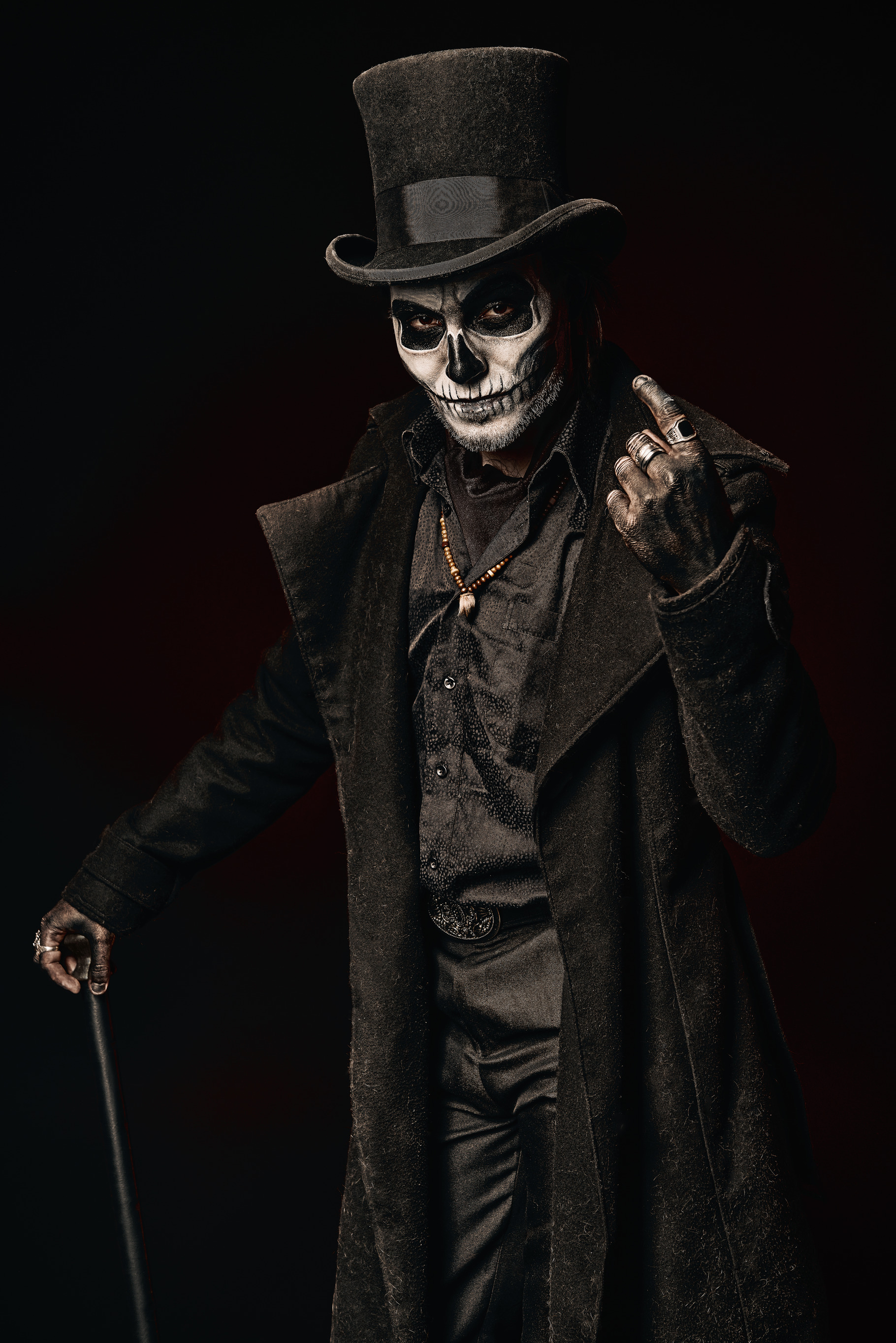 Baron Samedi, the Voodoo diety | People Images ~ Creative Market