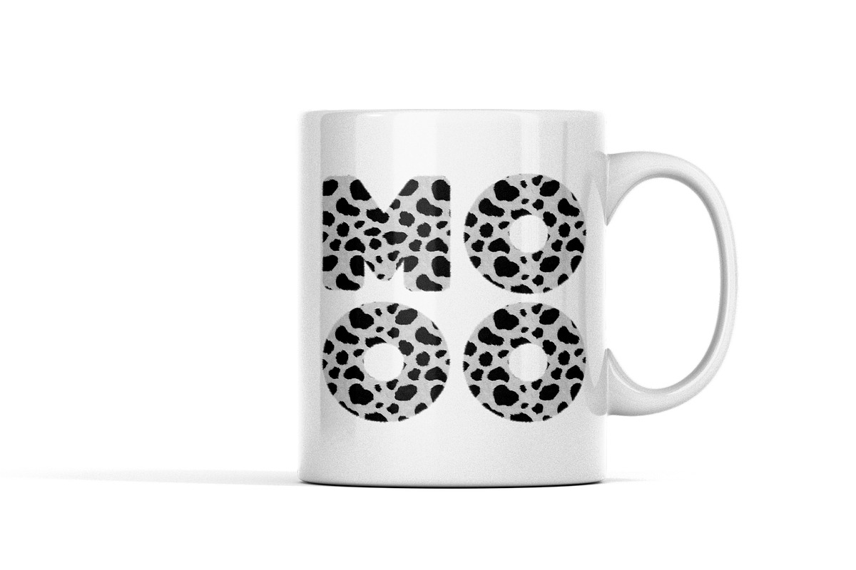 Cow Hide Bitmap Font, a Sans Serif Font by Loudoun Design Co ...