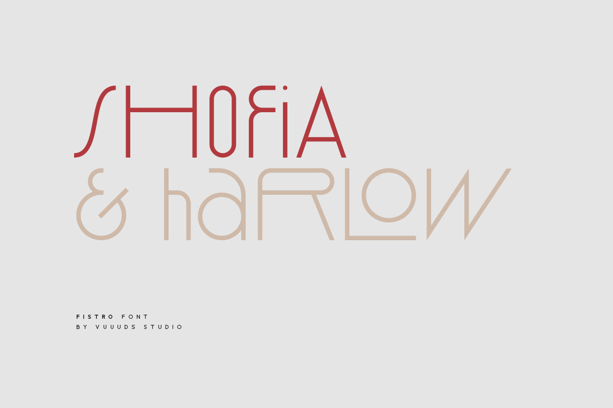 Fistro Font, a Sans Serif Font by vuuuds