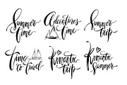 Traveling Calligraphy Cards, a Decorative Illustration by Penndpaper