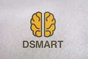 DSMART / Brain Ideas Logo Template, a Branding & Logo Template by ...