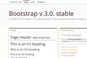 Bootstrap 3.0. mnml brown theme, a Bootstrap Template by Bootstraptor