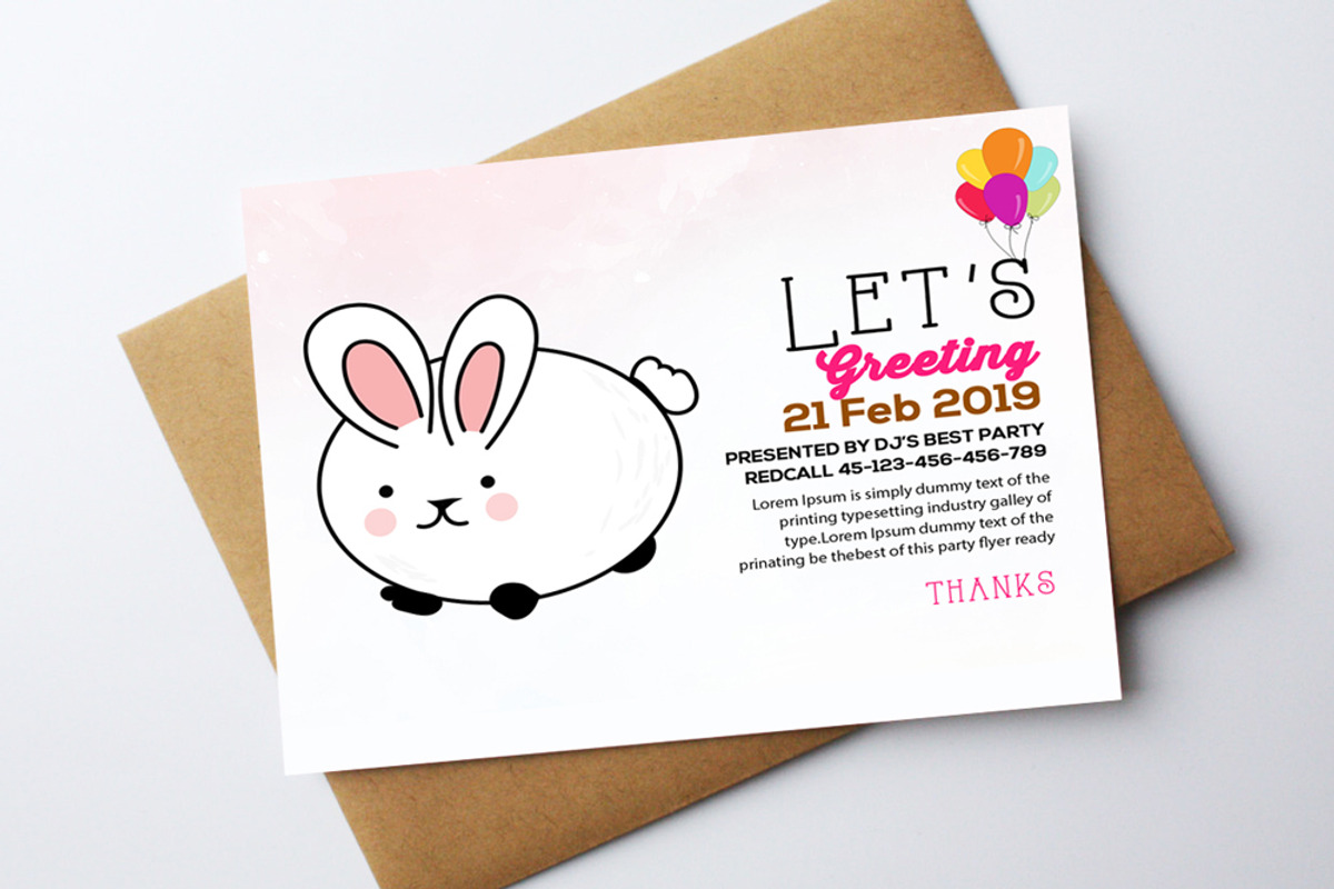 Multi Use Card Psd Template Bundle, an Invitation Template by Design Up ...