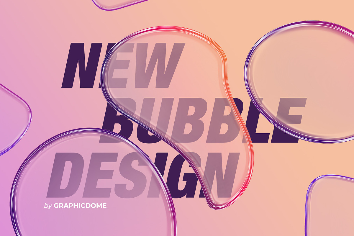 50 Bubbles PNG Shapes, an Object Graphic by Graphicdome