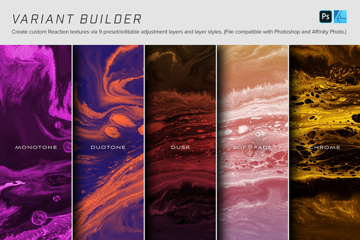 Reaction: 8K Fluid Art Textures, a Texture Graphic by Chroma Supply