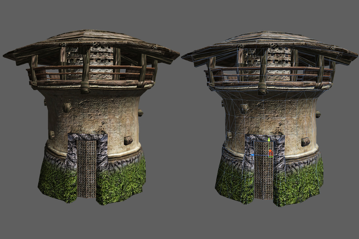 Fort Elements Pack, an Architecture 3D Model by Beatheart Creative ...