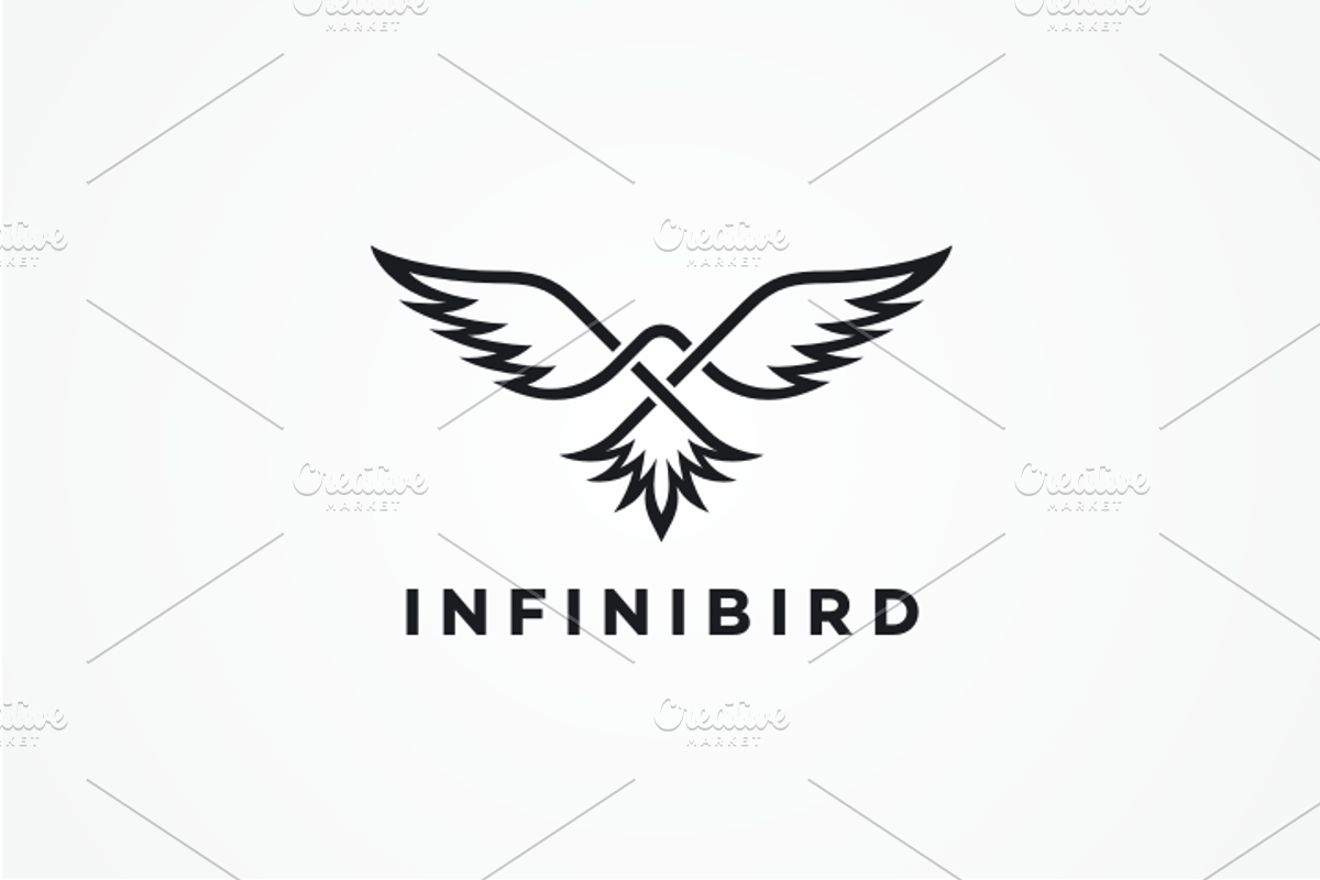 Infinity Bird Logo, a Branding & Logo Template by yopie