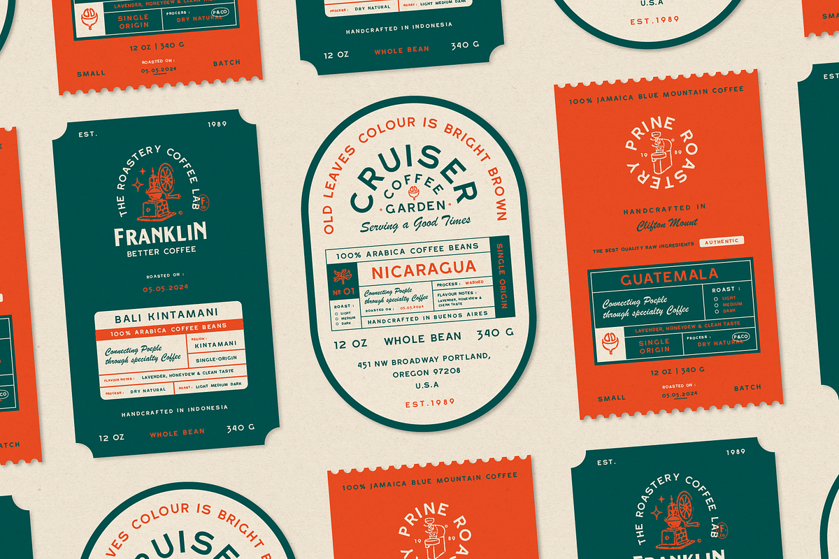 Coffee Branding Kit, a Branding & Logo Template by Refolve Design